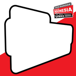 Frame bangga indonesia Royalty Free Vector Image