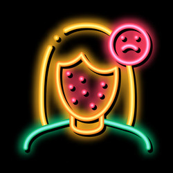 Sad Face Neon Vector Images (over 560)