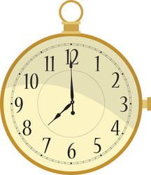 Watch cartoon Royalty Free Vector Image - VectorStock