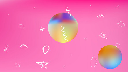 Ordinary abstract space fantasy pristine Vector Image