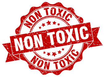 Non toxic stamp sign seal Royalty Free Vector Image