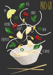 Pho Vietnam Vector Images (over 100)