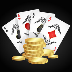 Gold Playing Card Symbols Vector Images (over 3,600)