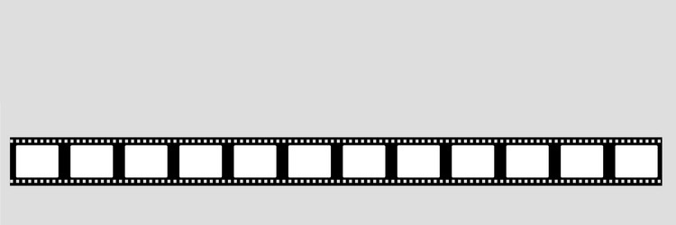 35mm retro film strip Royalty Free Vector Image