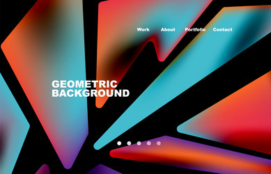 Broken pieces abstract background trendy Vector Image