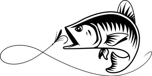 Fishing symbol Royalty Free Vector Image - VectorStock