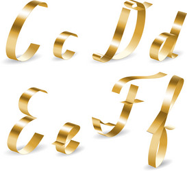 Ribbon Alphabet Vector Images (over 22,000)