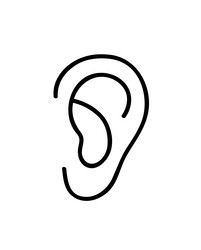 Ear Outline Drawing