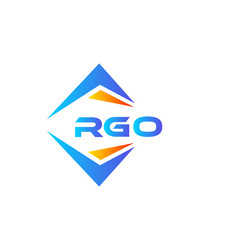 Rgo abstract technology circle setting logo Vector Image