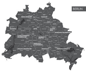 Berlin Street Map Vector Images (91)