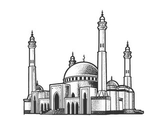 Mosque Line Art Vector Images (over 9,000)