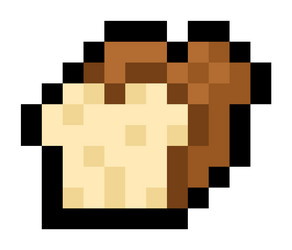 Pixel Bread Vector Images (over 540)