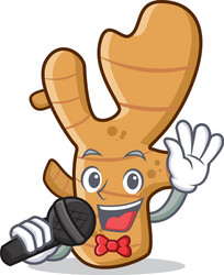 Police ginger character cartoon style Royalty Free Vector