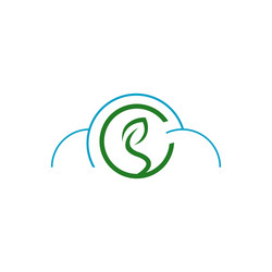 Weather control climate change logo icon simple Vector Image