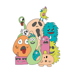 Funny cartoon mousy Royalty Free Vector Image - VectorStock