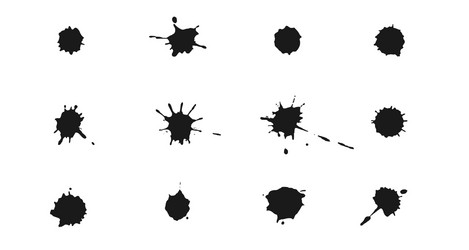 Ink Splotch Vector Images (over 5,400)