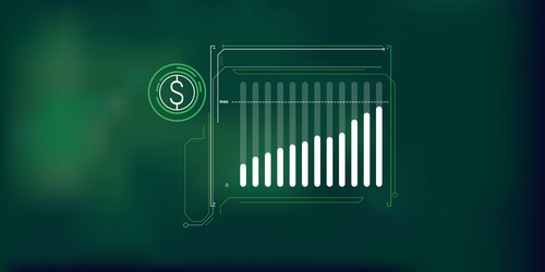 Simple infographics about the stability Royalty Free Vector