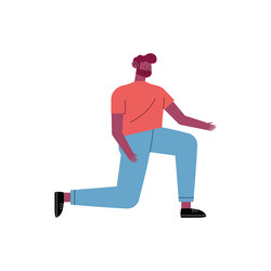 Kneeling Vector Images (over 3,500)