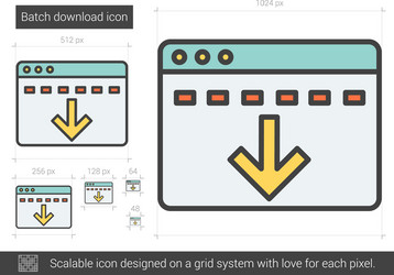 Batch Icon Vector Images (over 3,100)