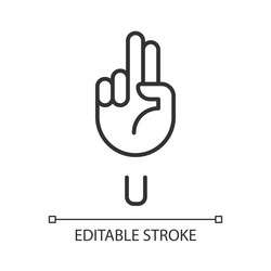 Asl Sign Language Vector Images (over 520)