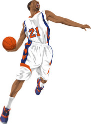 Animated Basketball Dunk