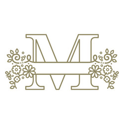 Capital Letter M Decorated Vector Images (over 690)