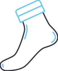 Socks Sock Outline Vector Images (over 9,900)