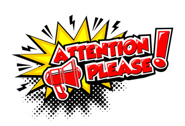 Important notice exclamation banner Royalty Free Vector