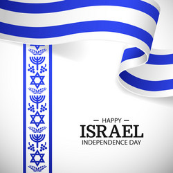 Israel Flag Ribbon Vector Images (over 860)