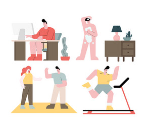 Everyday Life Vector Images (over 3,800)