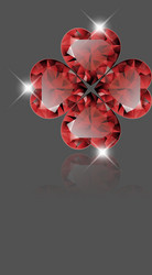 Ruby Royalty Free Vector Image - VectorStock