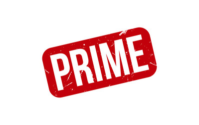 Prime rubber stamp seal Royalty Free Vector Image