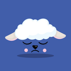 Sheep Cartoon Sad Vector Images (over 130)