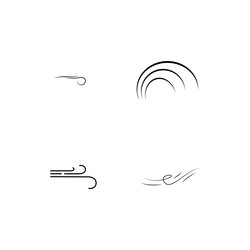 Wind logo Royalty Free Vector Image - VectorStock