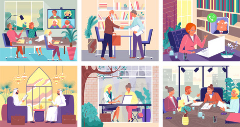 Office Meeting Vector Images (over 120,000)