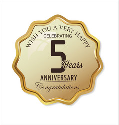 5 Year Anniversary Vector Images (over 4,200)