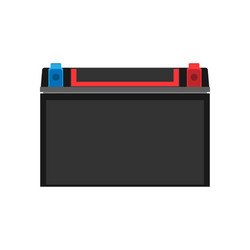 Car auto battery top view icon equipment Vector Image