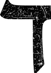 Hebrew Dalet Vector Images (13)