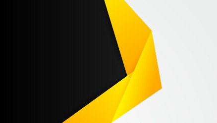 Modern abstract black and yellow orange Royalty Free Vector