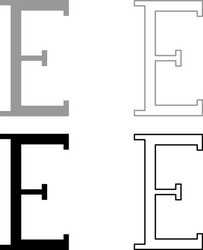 Greek Alphabet Epsilon Vector Images (64)