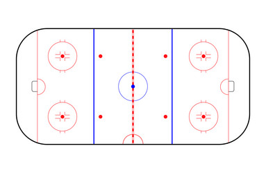 Ice Rink Diagram