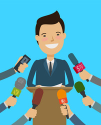 Interview Royalty Free Vector Image - VectorStock