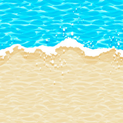 Sea sand seamless pattern Royalty Free Vector Image