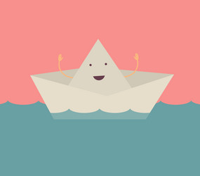 Playing Paper Boat Vector Images (over 1,300)