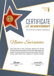 Certificate Red Star Vector Images (over 2,400)