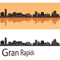 Grand Rapids Skyline Vector Images (37)