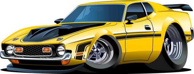 Cartoon car Royalty Free Vector Image - VectorStock