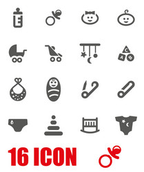 Baby icon set Royalty Free Vector Image - VectorStock