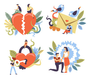 Couple Break Up Vector Images (over 840)
