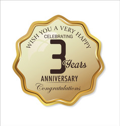 3 Years Anniversary Vector Images (over 3,000)